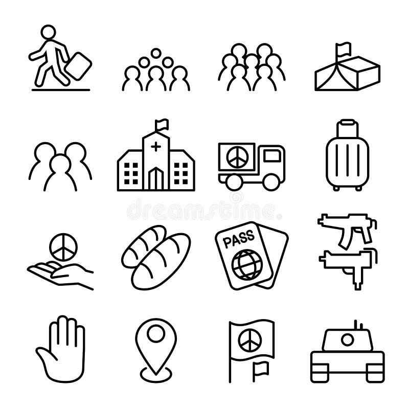 People in refugee camp editorial photography. Image of leader - 52625307