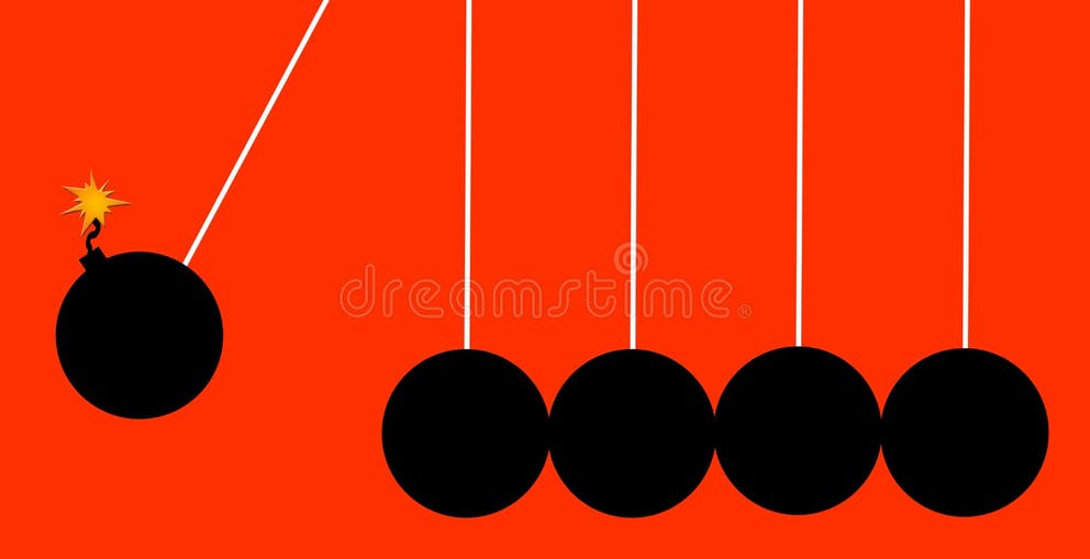 Imminent danger stock illustration. Illustration of difficult - 61552518