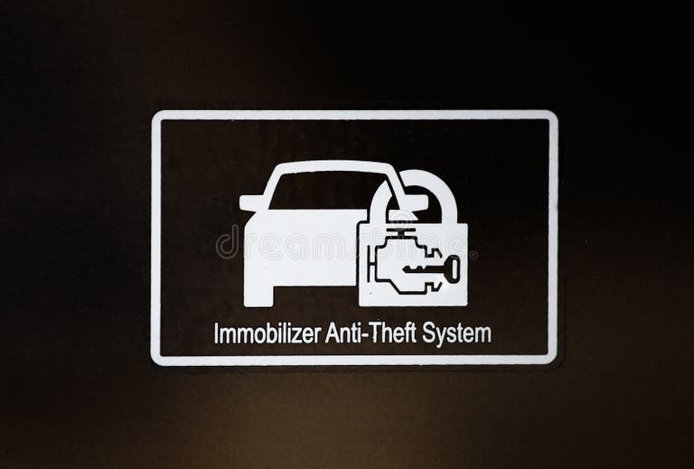 Immobilizer Sign Car Stock Photos - Free & Royalty-Free Stock Photos ...