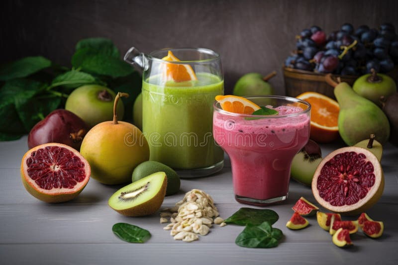 Immune-boosting Smoothie, with Fruits and Vegetables for an Immune ...