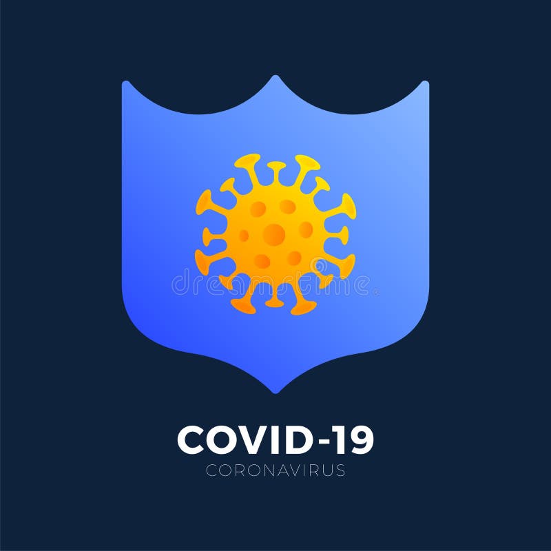 Immune from Flu Germ Icon, Virus Protection, Hygiene Shield, Bacterial ...