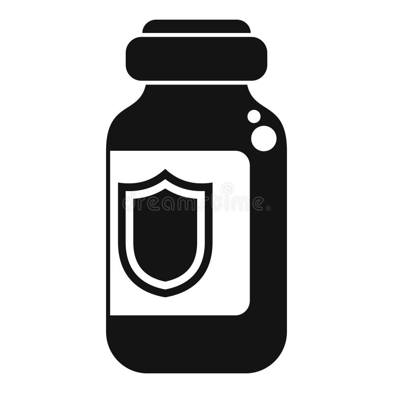 Immune System Boosting Supplement Bottle Protecting Health Stock ...