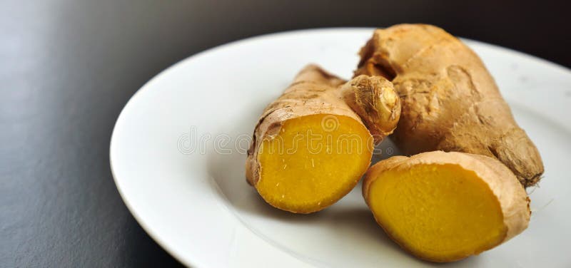 Ginger Tuber, Fresh Ginger Root Against Sexual Problems Stock Photo ...