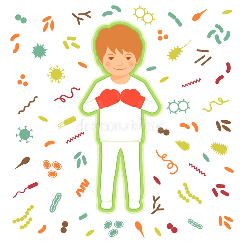 Immune System Cartoon Stock Illustrations – 2,711 Immune System Cartoon ...