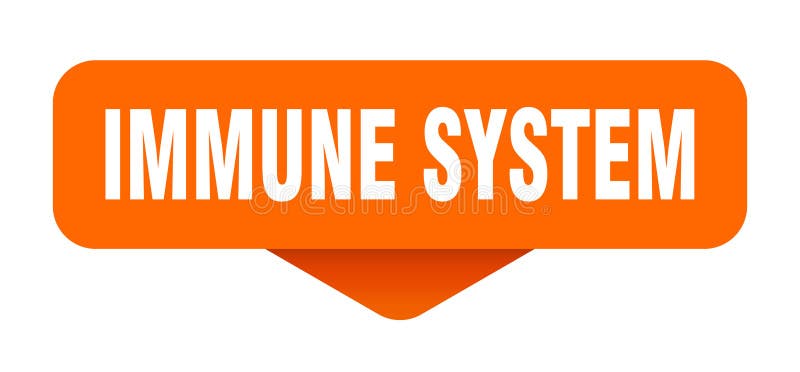 Immune System Sticker. Immune System Sign on Transparent Background ...