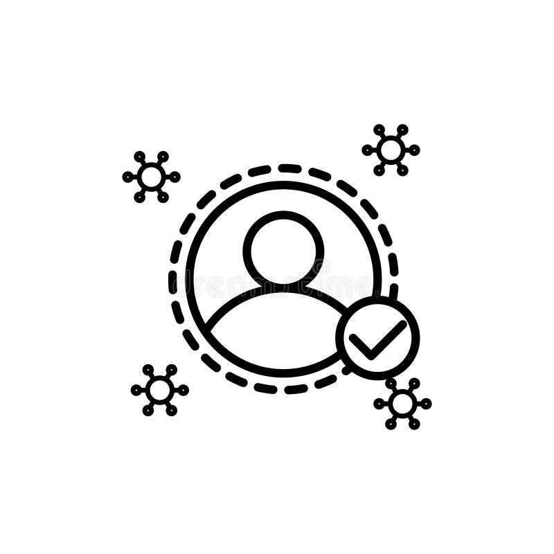 Immune system support icon stock vector. Illustration of antibody ...