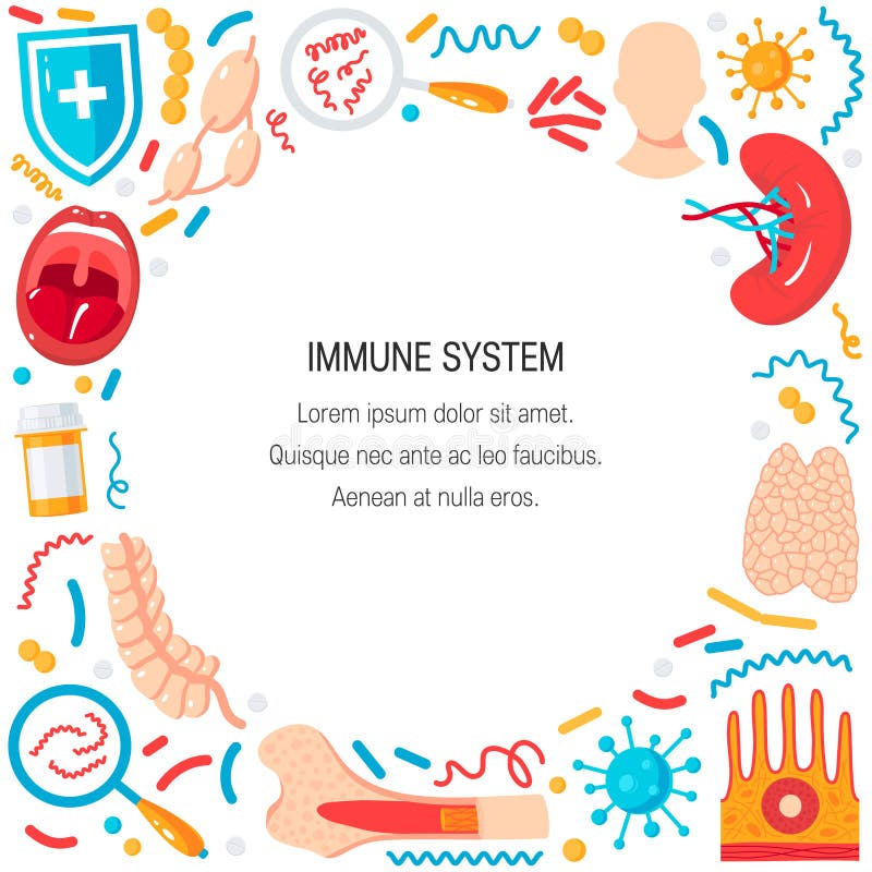 Immune System Vector Concept Stock Vector - Illustration of care ...