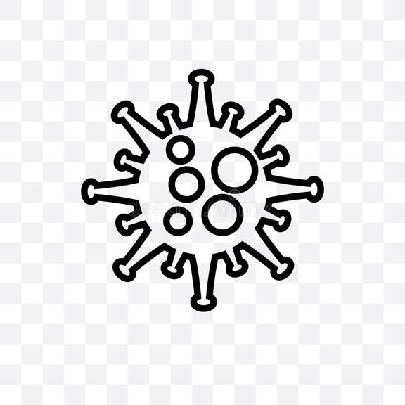 Immune System Vector Linear Icon Isolated on Transparent Background ...