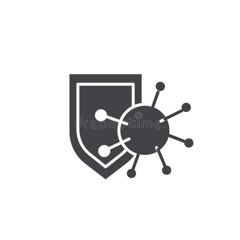 Immunity Icon Flat Simple Outline Set Stock Illustration - Illustration ...