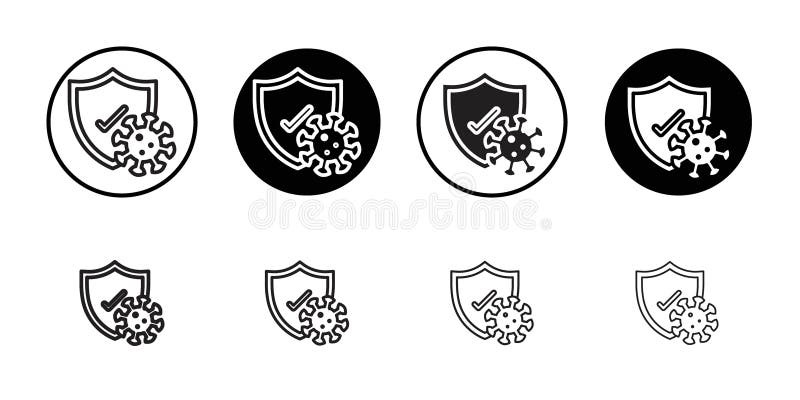 Immunity Icon Isolated Flat Vector in Outline Stock Vector ...