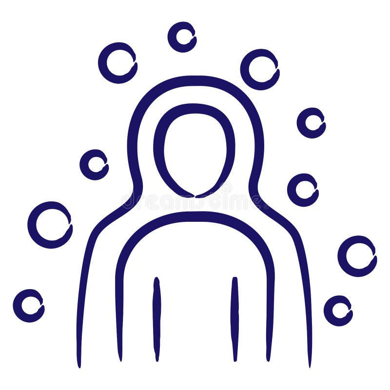 Immunity or Protective Function of the Human Body. Minimal Vector Icon ...