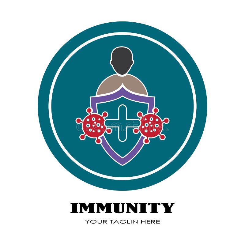 Immunization logo stock vector. Illustration of bacteria - 194735800