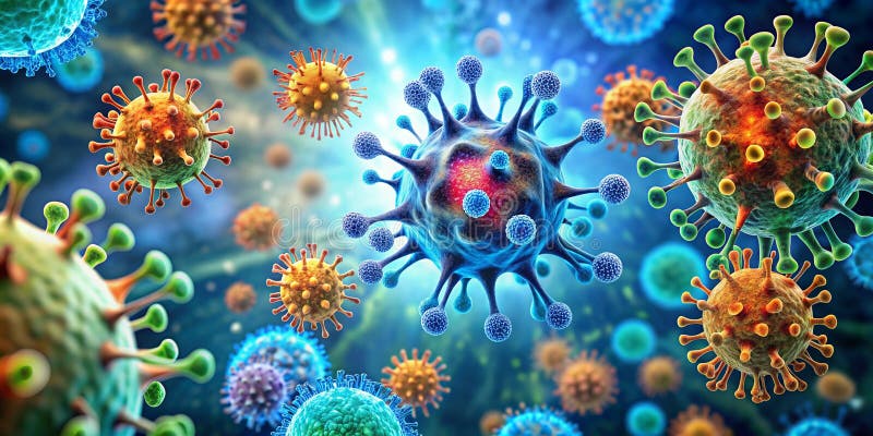 Immunology and Pathogen Interaction AI-Generated Content Stock ...