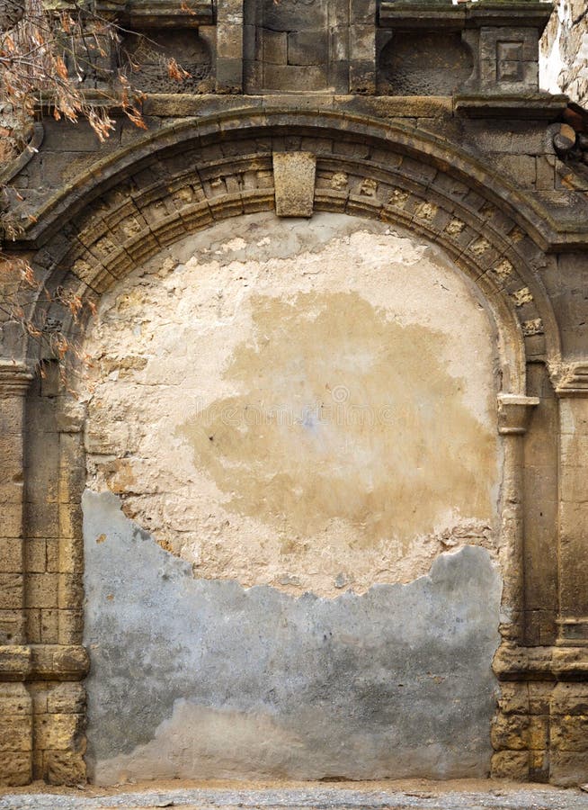 Immured Arch stock photo. Image of wall, architecture - 4317630
