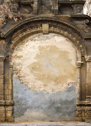Immured Arch stock photo. Image of wall, architecture - 4317630