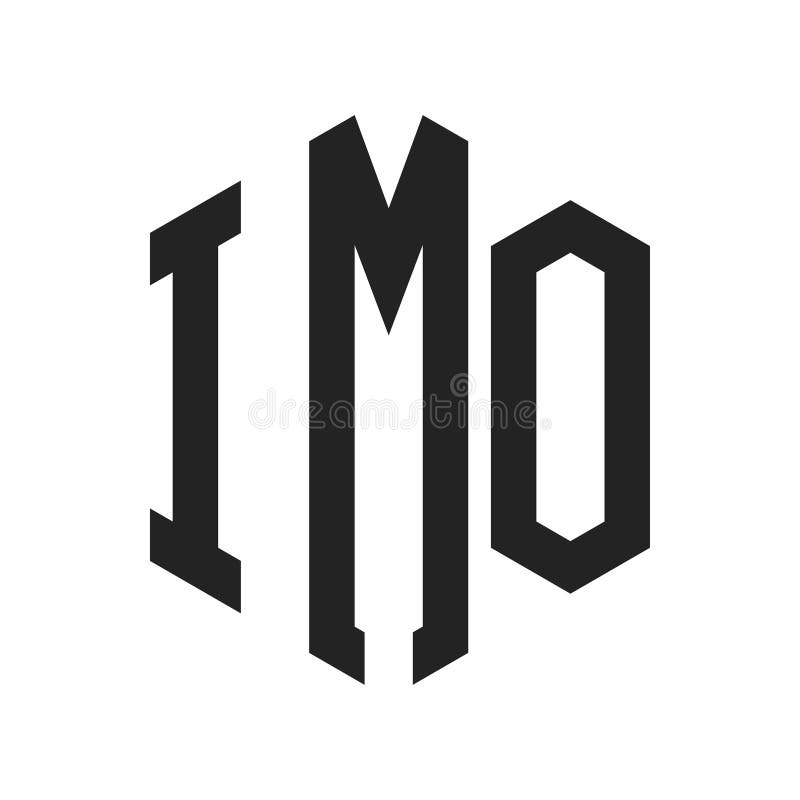 IMO Logo Design. Initial Letter IMO Monogram Logo Using Hexagon Shape ...