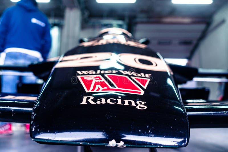 Imola, Italy 28 April 2019: the Famous Wolf Racing WR7 Editorial Image ...