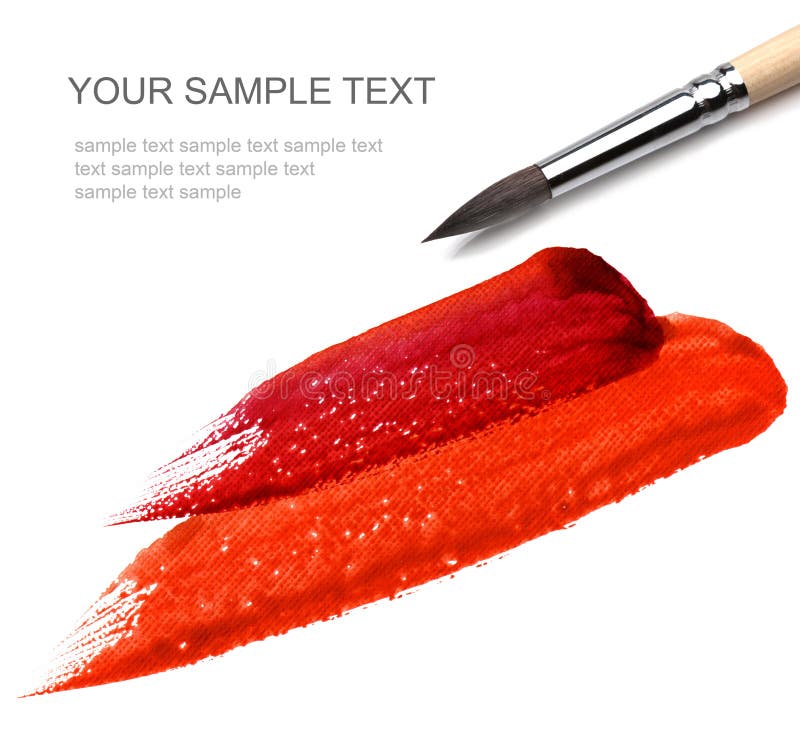 Impétueux Et Peignez Le Croquis Image stock - Image du couleur, pinceau ...