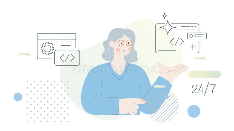 Impact of AI Assisted Application Development - Animated Illustration ...