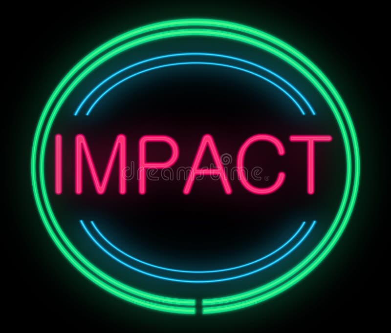 Whats the Impact Question Marks Effect Consequence Result Outcome Stock ...