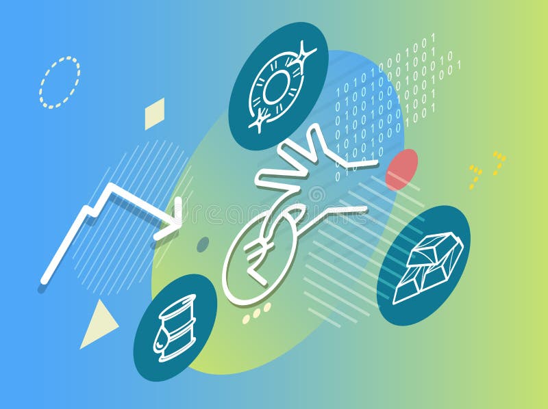 Economy illustration stock illustration. Illustration of colorful ...