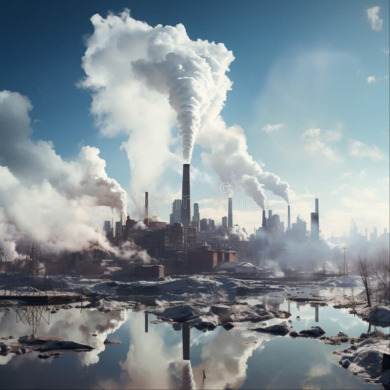 The Impact of Greenhouse Effect on Climate Nature, Generative Ai Stock ...