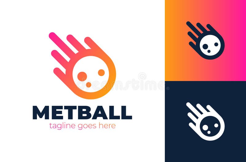 Impact Meteor Logo with Tail Vector Icon Illustration. Meteor Logo ...