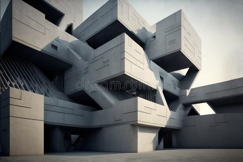 The Impact of Modern Techno Geometry in Architecture, Created with ...