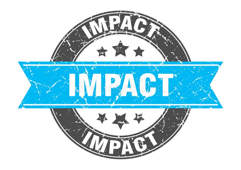 Impact stamp illustration stock vector. Illustration of round - 106472541