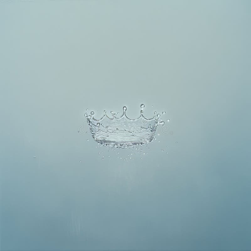 The Impact of a Water Drop Creates a Crown-shaped Formation Accompanied ...