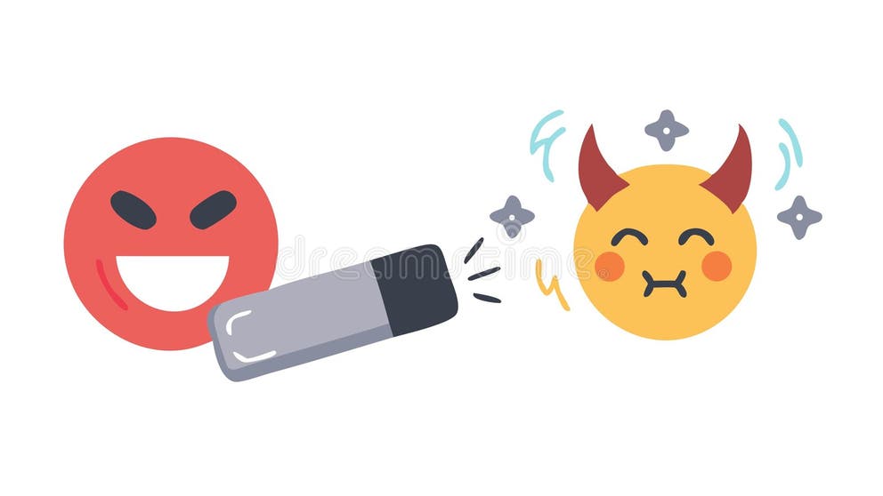 Explosive Emotion: Destructive Behavior, Vector Design Generative AI ...