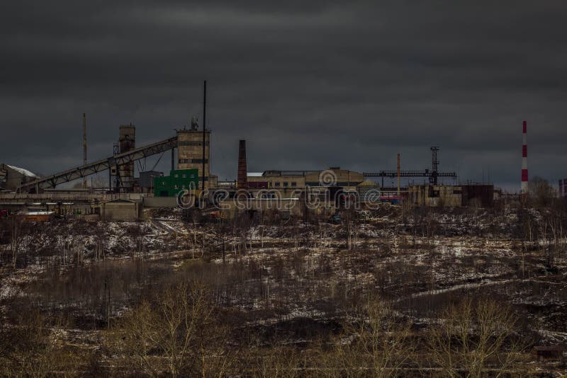 Impacto Antropogénico De La Humanidad Foto de archivo - Imagen de ...
