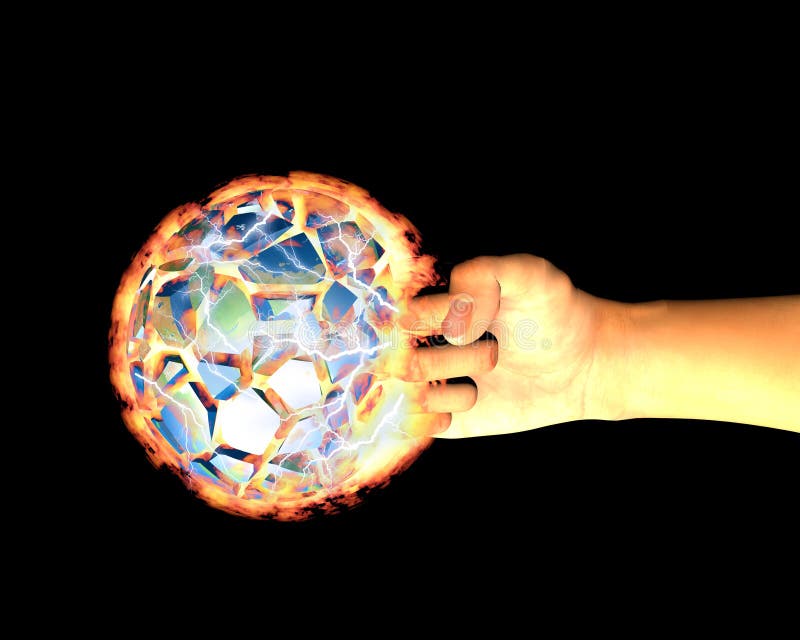 Estallido de la tierra stock de ilustración. Ilustración de globo - 9156931