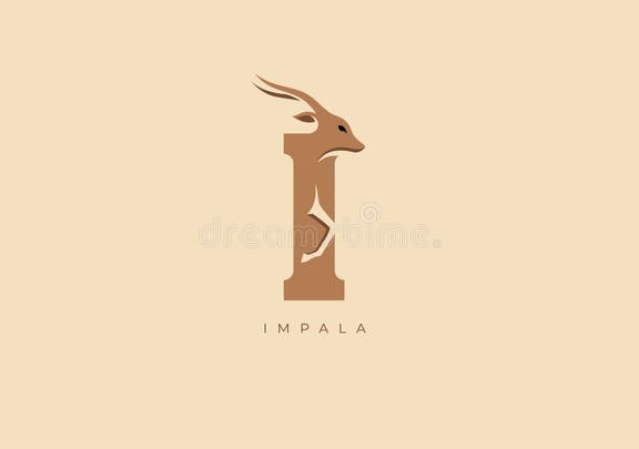 Impala I Monogram, Vector Logo Stock Vector - Illustration of logo ...