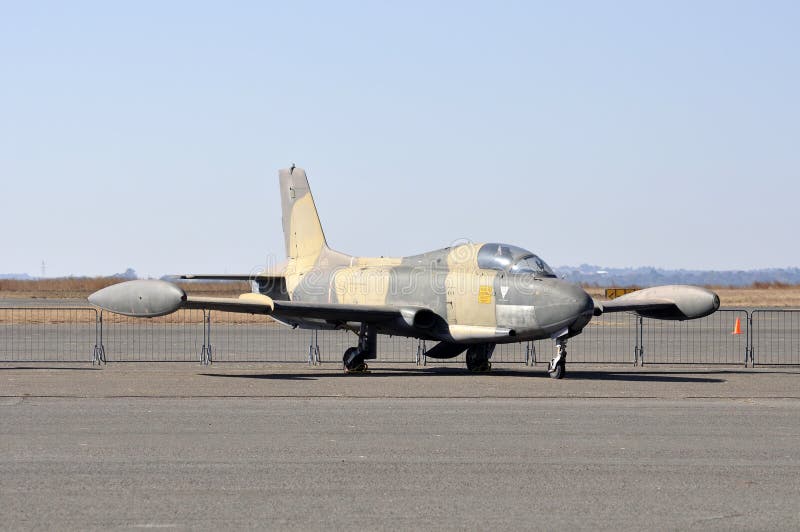 Impala Jet Aircraft. stock image. Image of force, plane - 20351777