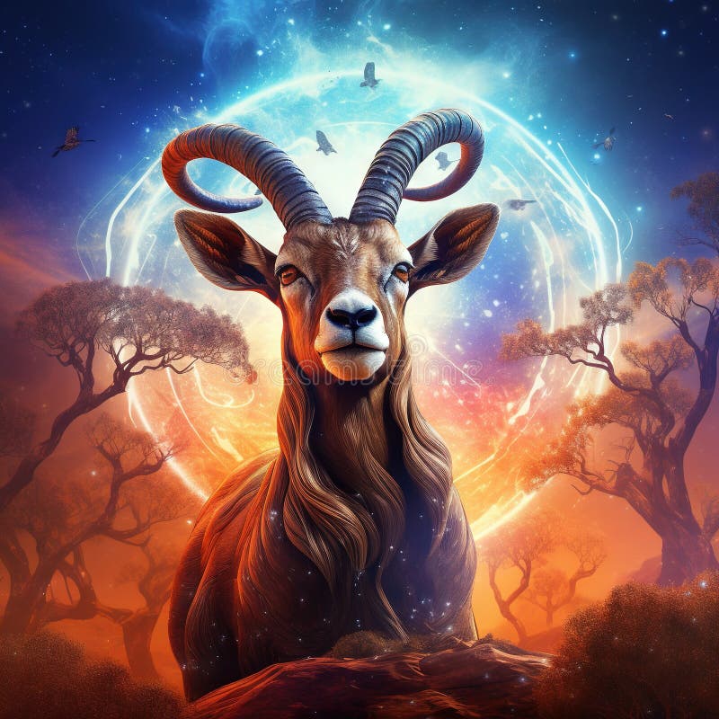 Impala Ram Made with Generative AI Illustration Stock Illustration ...