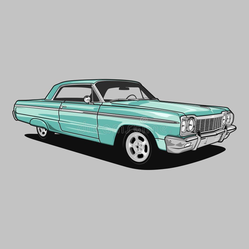 63 Impala Drawing
