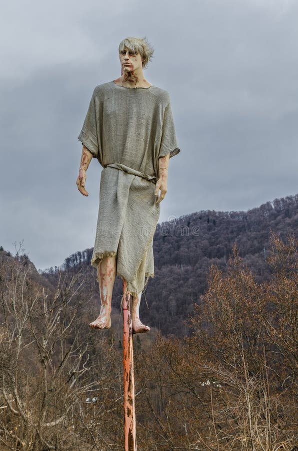 Impalement Van De Medivalmarteling Stock Afbeelding - Image of kwaad ...