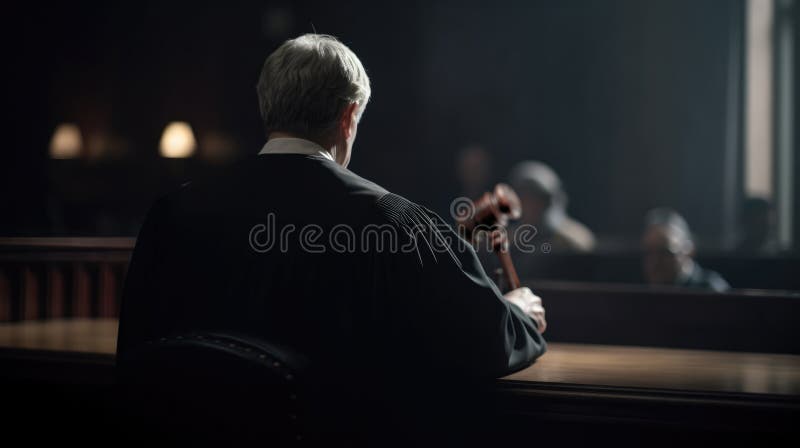 Impartial respected judge stock image. Image of jurisprudence - 275024943