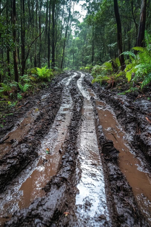Impassable Forest Road Stock Illustrations – 16 Impassable Forest Road ...