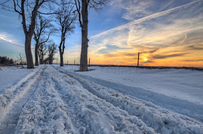 Impassable route stock image. Image of branch, contrast - 51533953