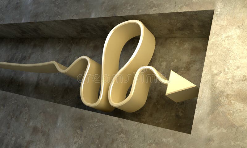 Impasse situation stock illustration. Illustration of growing - 3871859