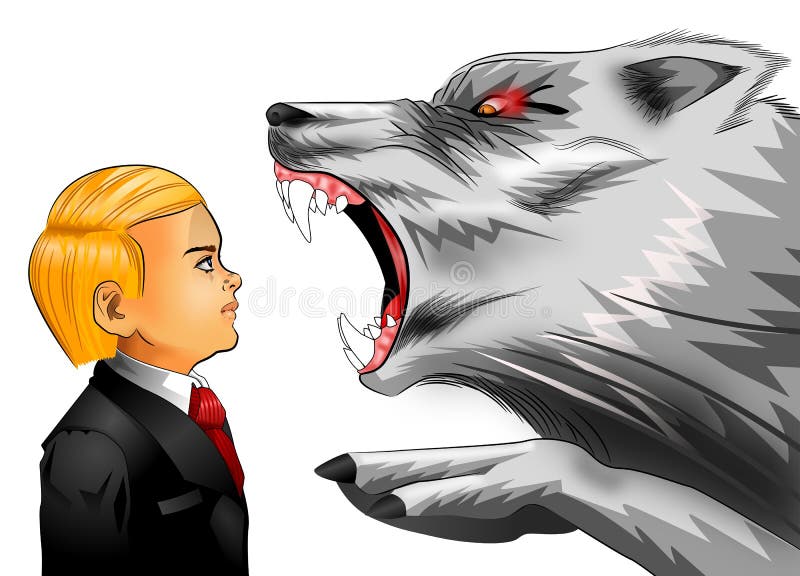 Impavido illustrazione di stock. Illustrazione di bambino - 9700775