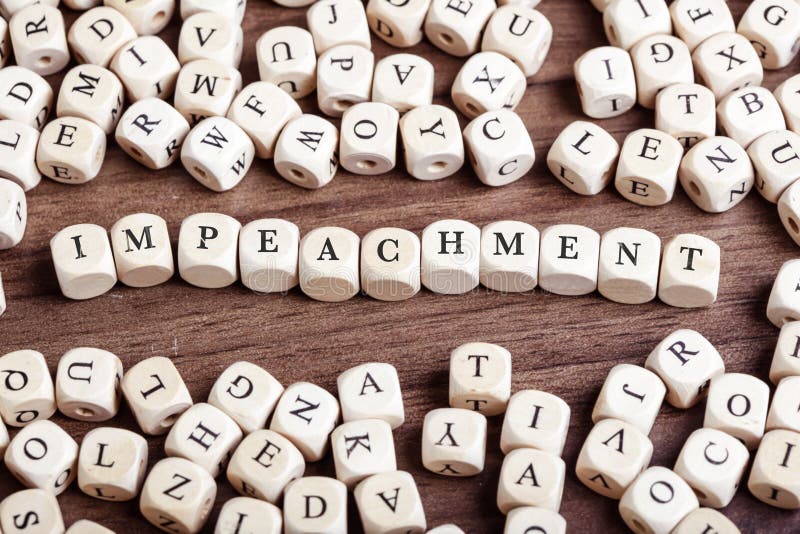 Impeachment Letter Dices Word Stock Photos - Free & Royalty-Free Stock ...