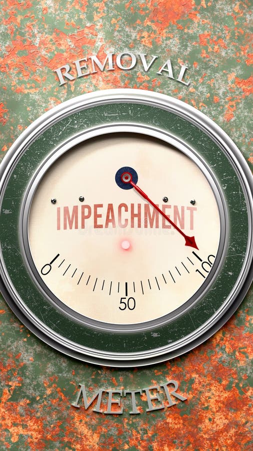 Impeachment and Removal that is Hitting a Full Scale, Showing a Very ...