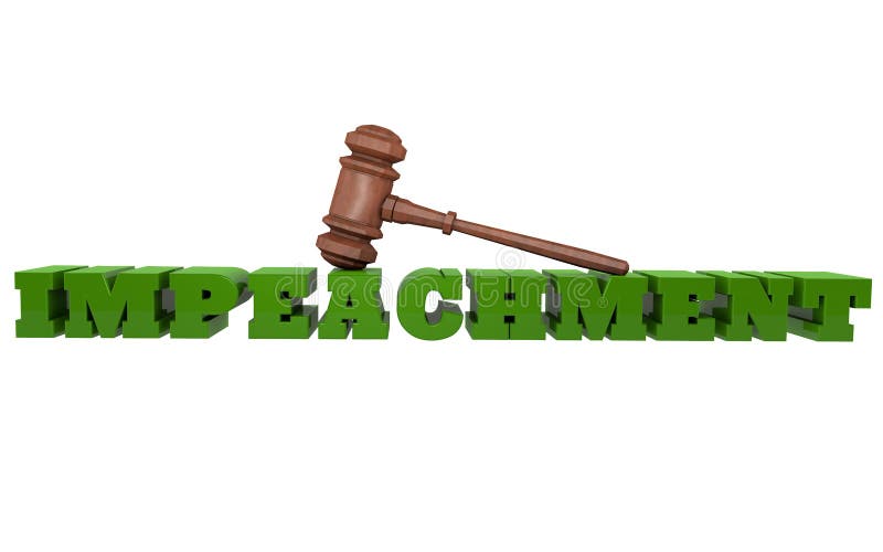Impeachment stock illustration. Illustration of word - 97417546