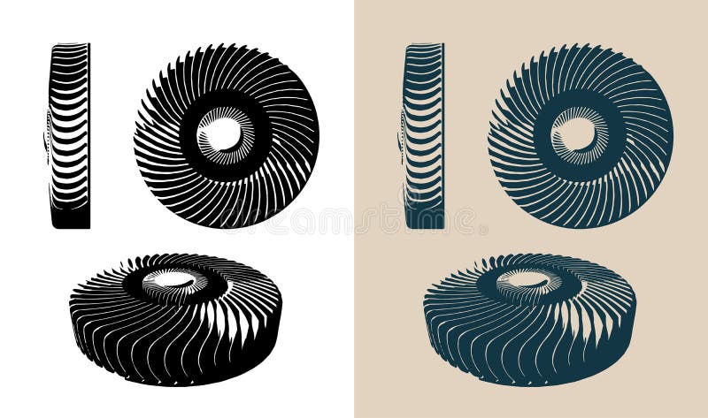 Impeller illustrations stock vector. Illustration of development ...