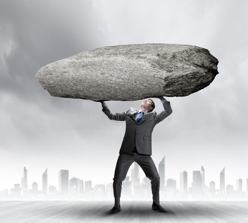 Impending problems stock photo. Image of advertise, office - 42125734