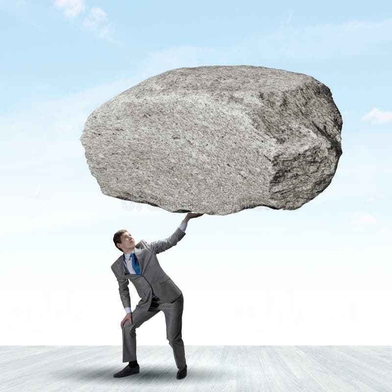 Impending problems stock photo. Image of advertise, office - 42125734