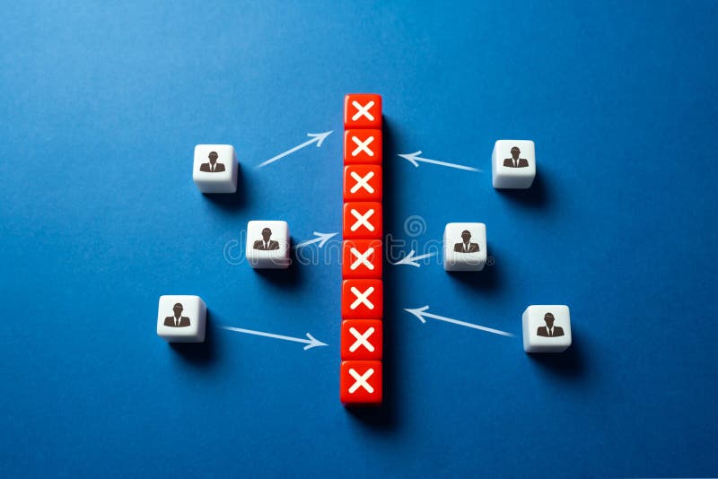 An Impenetrable Communication Barrier Separates Businessmen ...